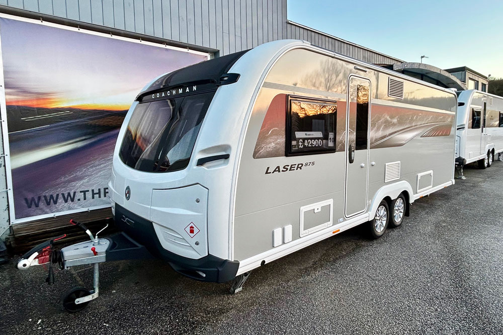 Coachman Laser 875 Xtra | Coachman Laser Caravan Range | Cornwall