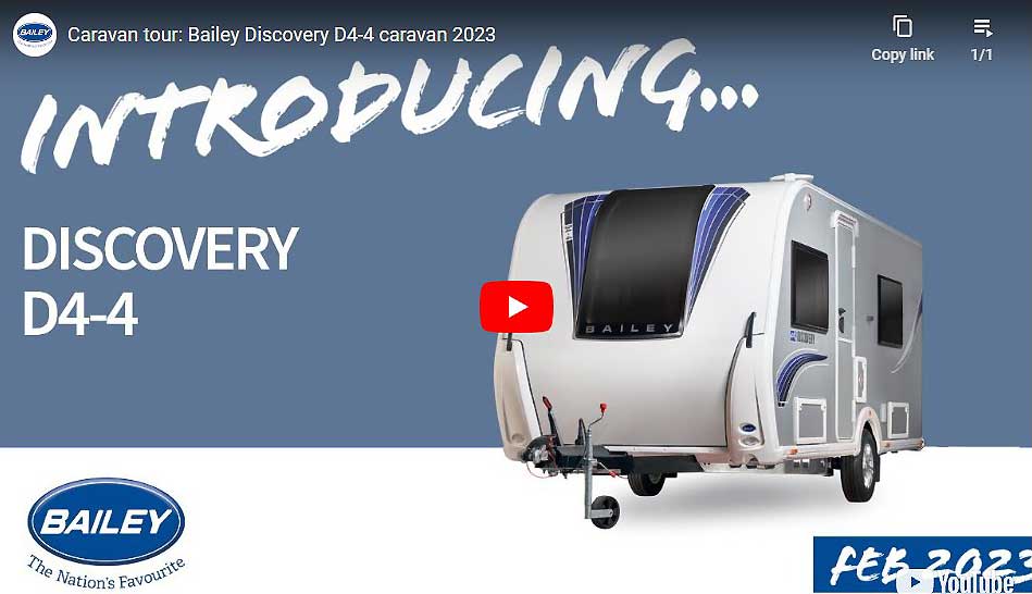 Bailey Discovery D4-4 | Bailey Discovery Caravan Range | Cornwall