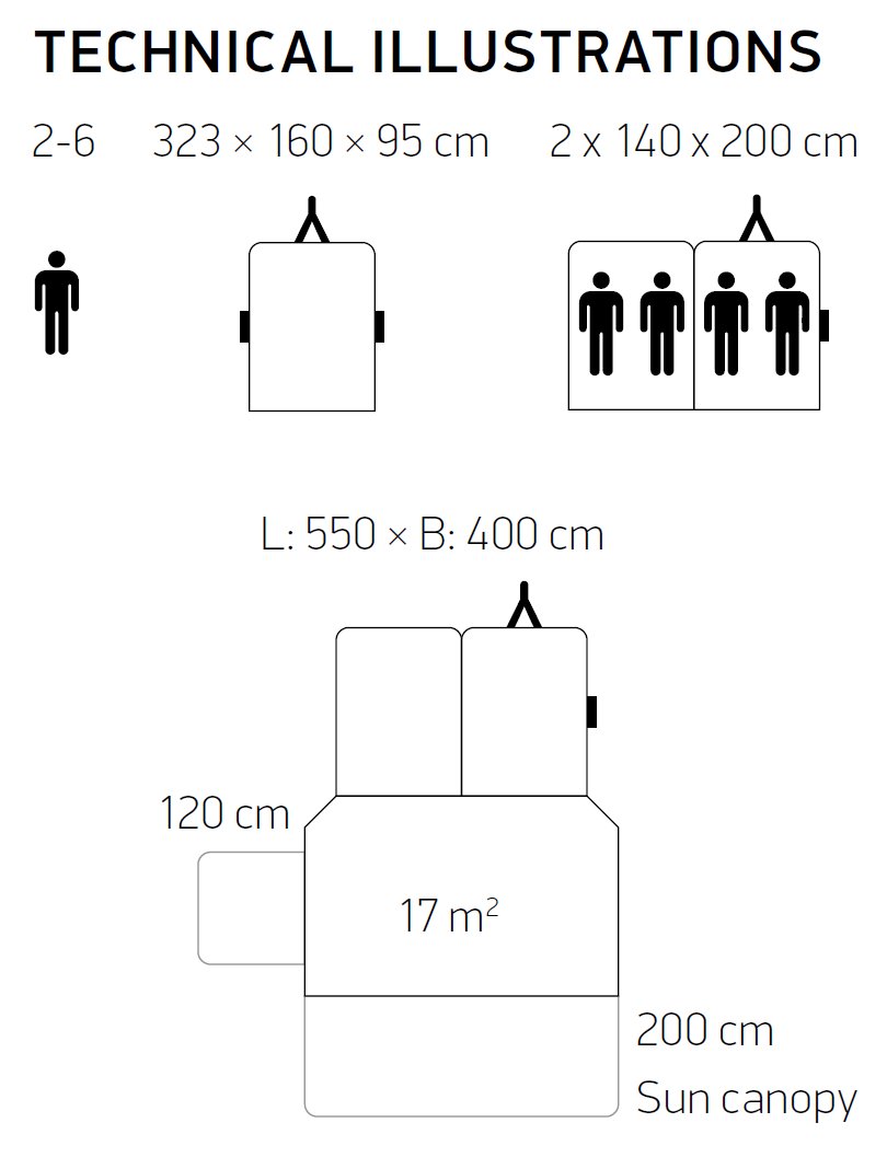 Isabella Camp-let Dream Used | Used Trailer Tent | Cornwall