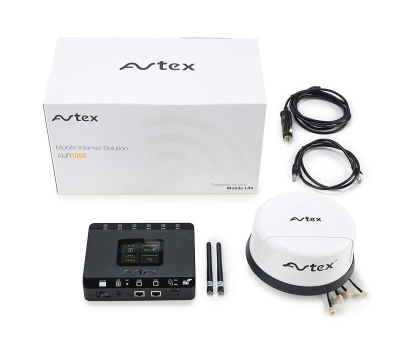 Avtex AMR105X 4G CAT 6 Router Package